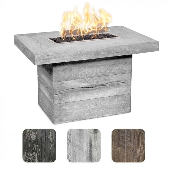 The Outdoor Plus 36" Alberta Wood Grain Fire Pit – Royal Fire Pits