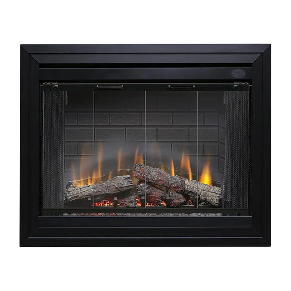 Dimplex BF39DXP Deluxe Built-In Electric Fireplace Brick Effect, 39-In ...
