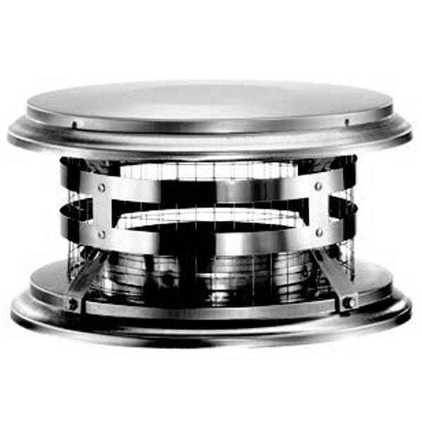 DuraVent DuraTech 8 Inch Diameter Chimney Cap - 8DT-VC – Royal Fire Pits