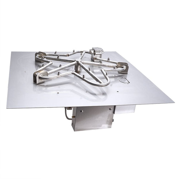 HPC Fire Torpedo Penta Burner with Square Plate Electronic Ignition Ga ...