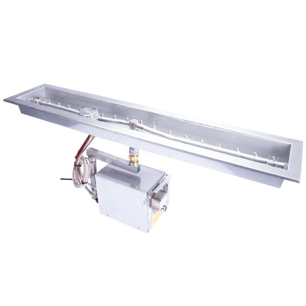 HPC Fire Torpedo Burner with Linear Pan Electronic Ignition Gas Fire P ...