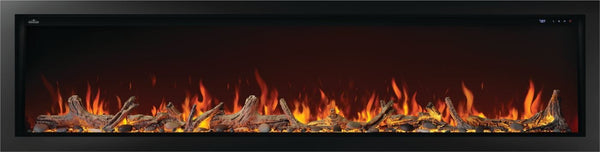 Napoleon NEFB96AB Astound Built-In Electric Fireplace, 96-Inch – Royal ...