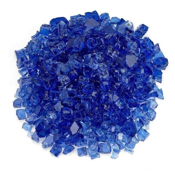 American Fire Glass AFF-COBL12-10 1/2-Inch Classic Fire Glass 10-Pound ...